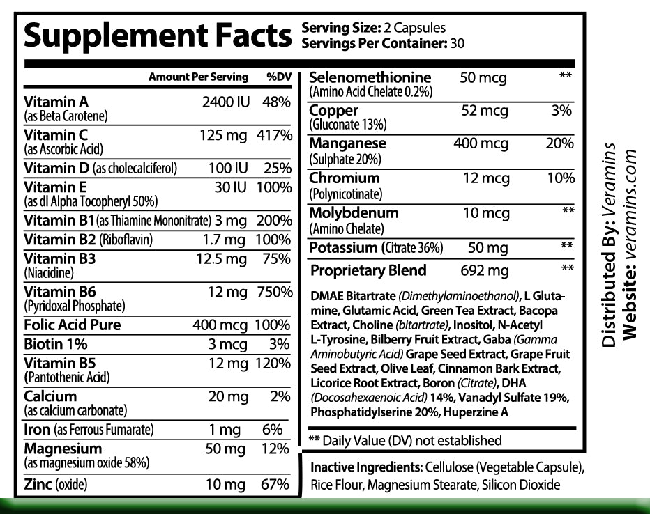 Neuro Plus Brain booster supplement for memory and concentration